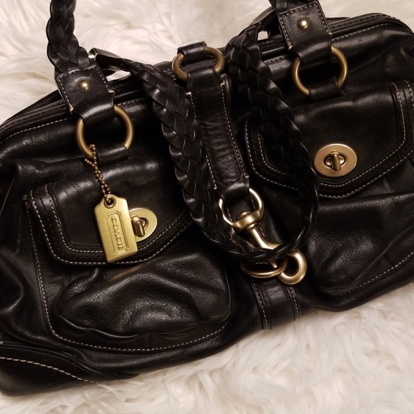 Coach | Bags | Coach Doctor Bag With Woven Handles | Poshmark